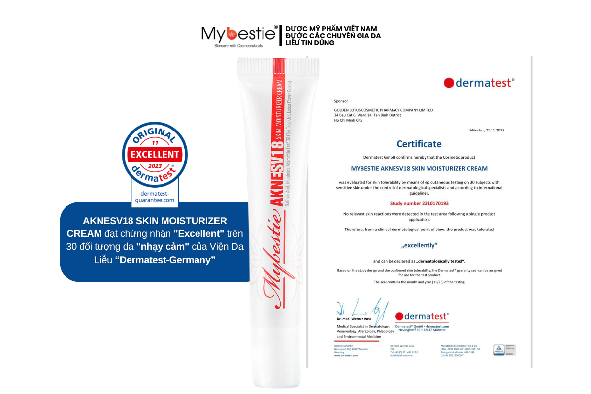 Chứng nhận Dermatest là gì?